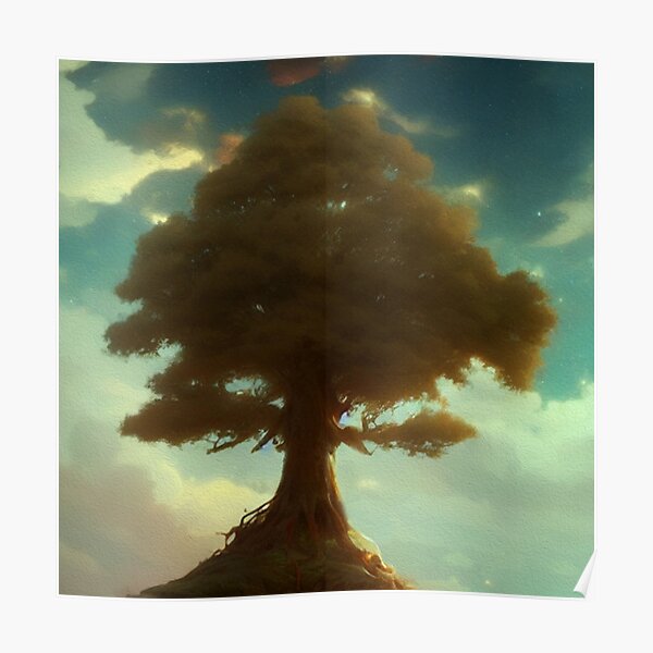 "The big tree" Poster for Sale by cr6zym1nd | Redbubble