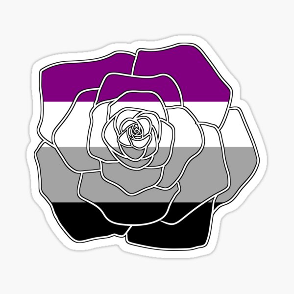 "Rose - Ace" Sticker by Draikinator | Redbubble
