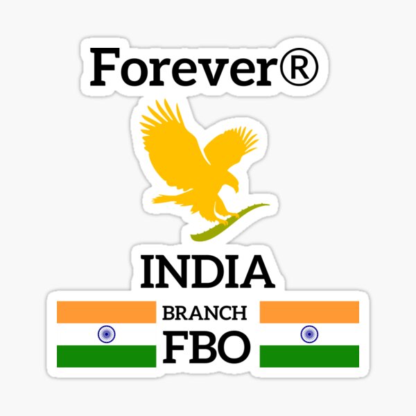 "Forever Living Products FBO India" Sticker for Sale by bfadul | Redbubble