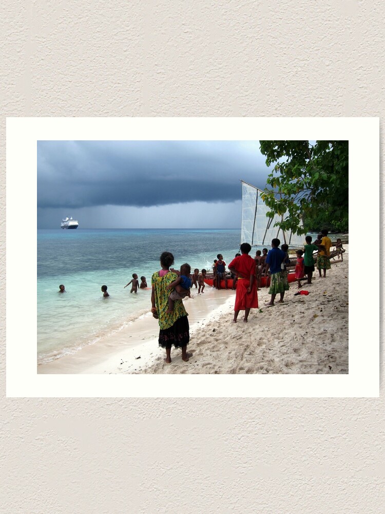 "Trobriand Islands - Kitava - Papua New Guinea" Art Print by petrkay ...