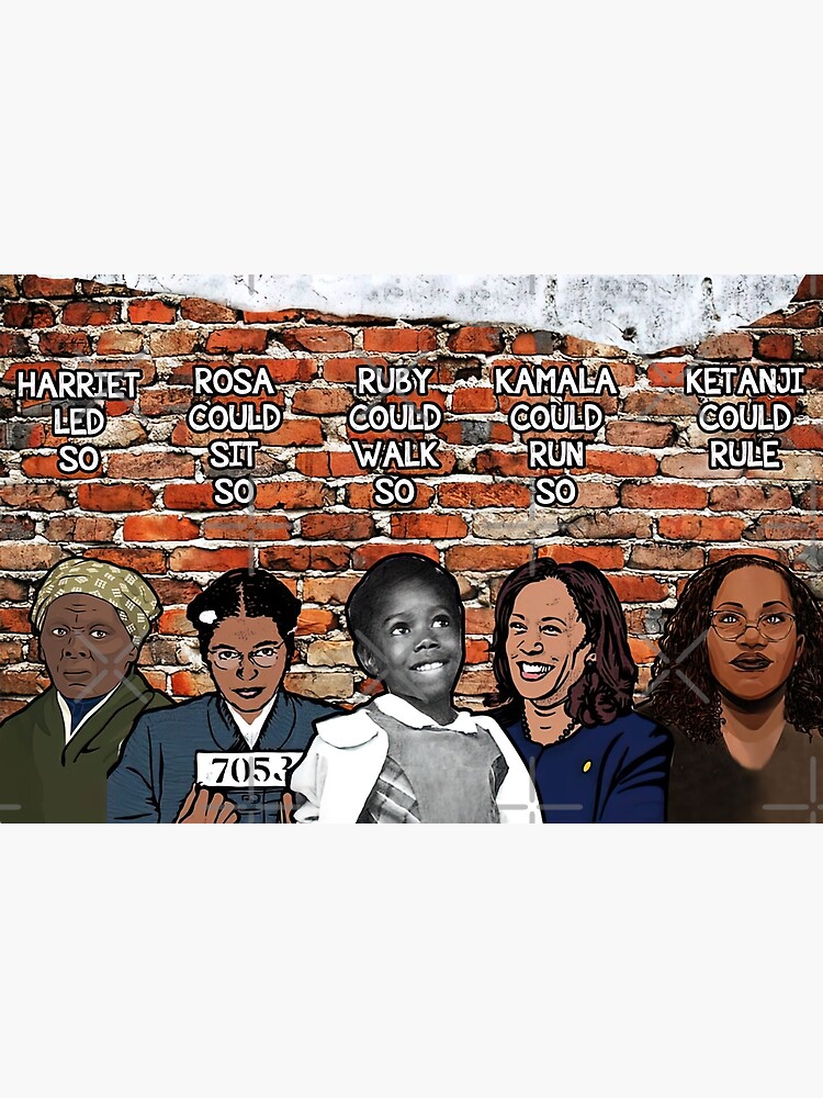 "Womens History Month Poster - Empowered women - Harriet Led So - Rosa Could Sit So - Ruby Could ...