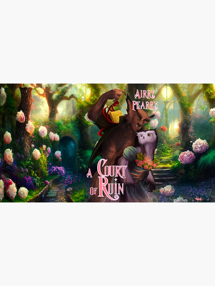 "acofaf A Court of Ruin by Airry Pearry" Sticker for Sale by ...