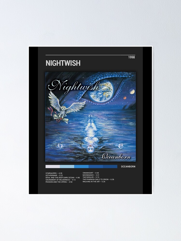 "Nightwish Oceanborn" Poster for Sale by SebastianaKahl | Redbubble