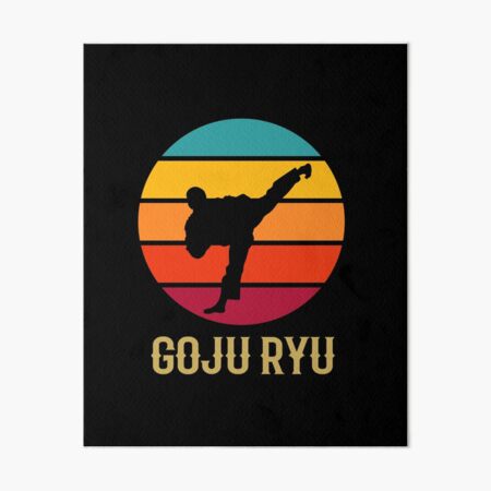 "Goju Ryu Vintage Sunset, Karate Instructor Design. Japanese Martial ...