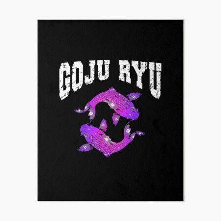 "Goju Ryu Calligraphy Karate Instructor Design - Japanese Martial Art ...