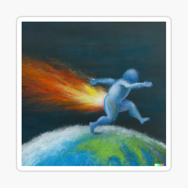 "Running man" Sticker for Sale by TheS3nate | Redbubble