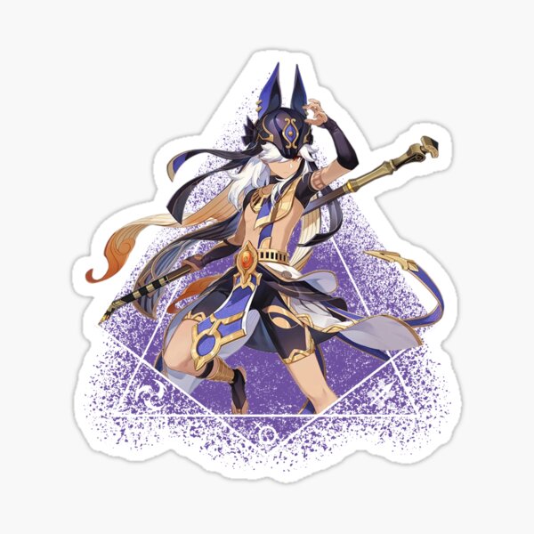 "Cyno シノ - Genshin Impact Mystical " Sticker for Sale by B-love | Redbubble