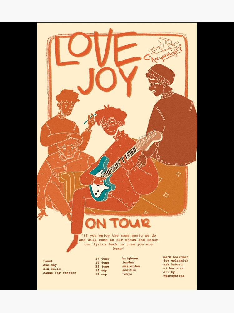 "Lovejoy Tour Poster" Poster for Sale by Declinedfisher | Redbubble