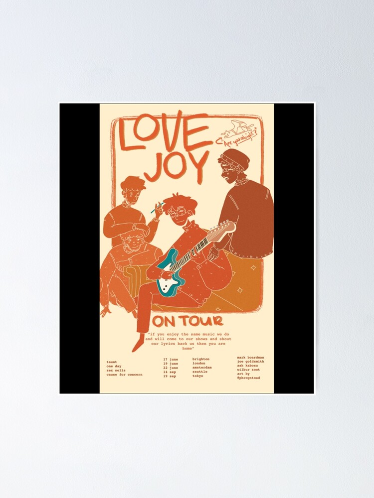 "Lovejoy Tour Poster" Poster for Sale by Declinedfisher | Redbubble