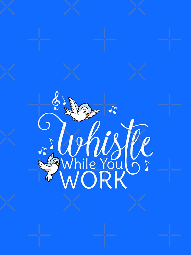 "Whistle While You Work " iPhone Case for Sale by BigDayPascal | Redbubble