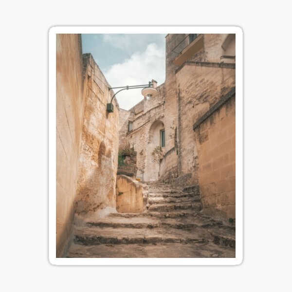 "Matera III" Sticker for Sale by LucaRamble | Redbubble