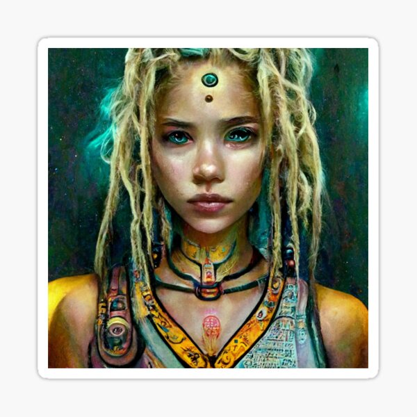 "Starseed girl design" Sticker for Sale by dizajnove | Redbubble