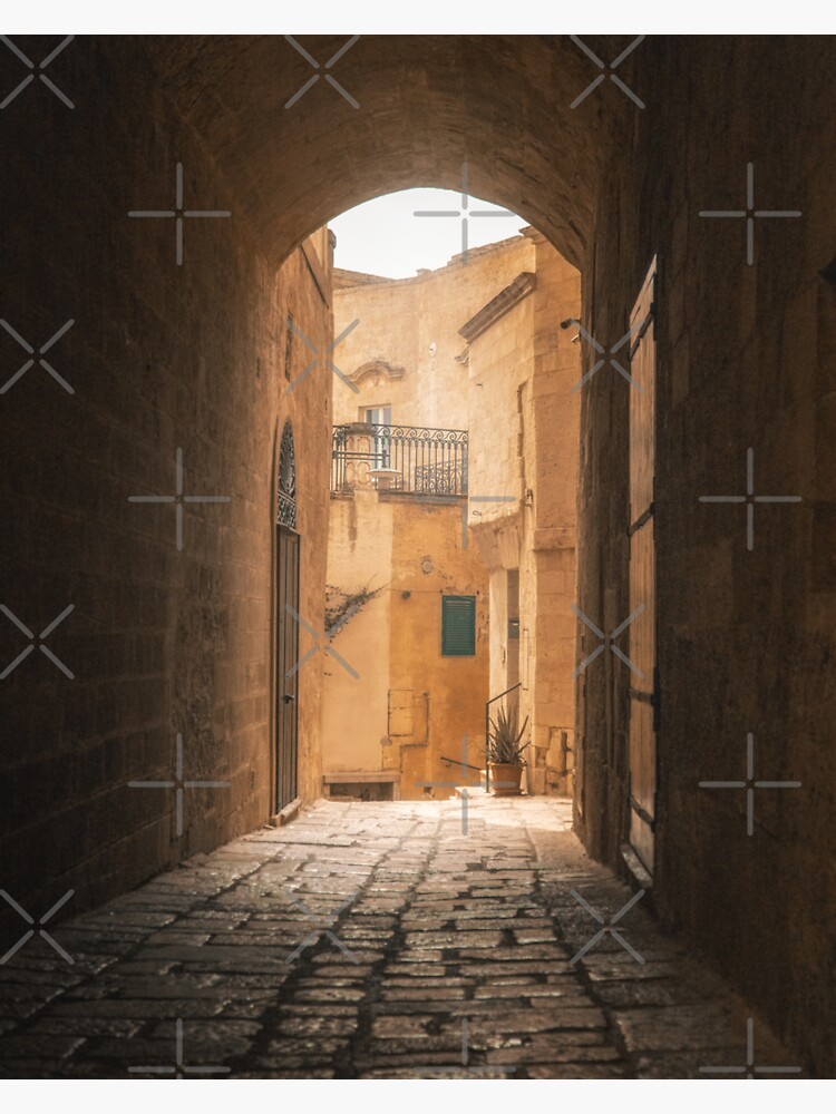 "Matera V" Sticker for Sale by LucaRamble | Redbubble