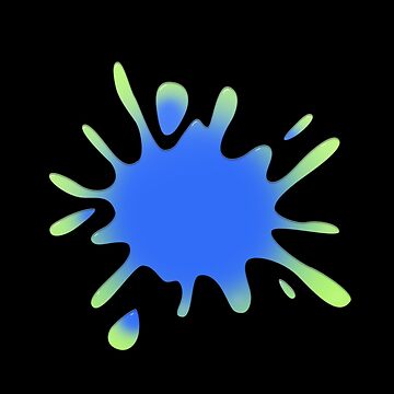 "Sanitized Ink Splat" Sticker for Sale by galaxydaydreams | Redbubble