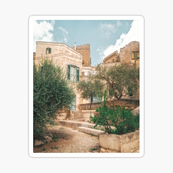 "Matera VIII" Sticker for Sale by LucaRamble | Redbubble