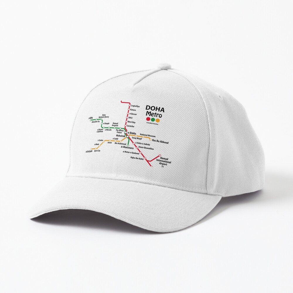 "DOHA Metro Map" Poster for Sale by UrbanRail | Redbubble