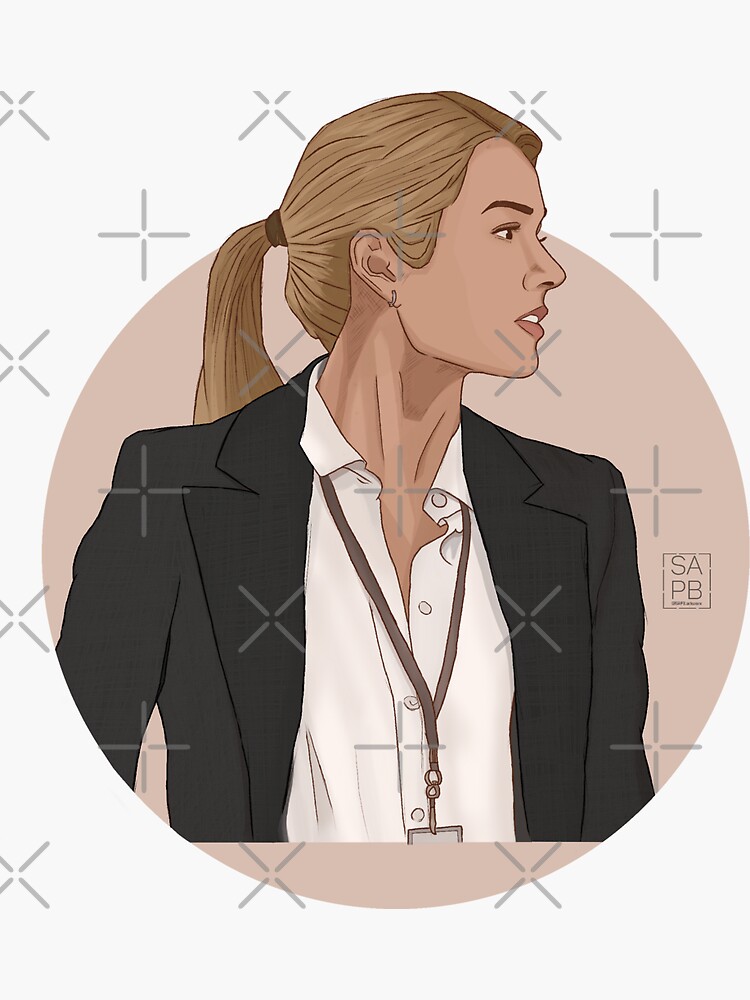"Kate Whistler NCIS Hawaii" Sticker for Sale by sapb-artwork | Redbubble