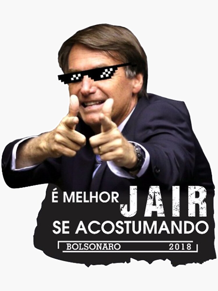 "Bolsonaro 2018 para Presidente do Brasil " Sticker for Sale by ...