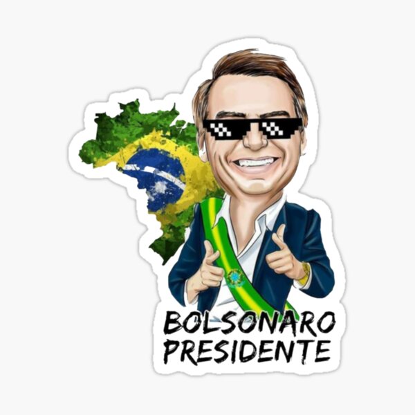 "Bolsonaro 2019, Bolsonaro Presidente, Bolsomito " Sticker for Sale by ...