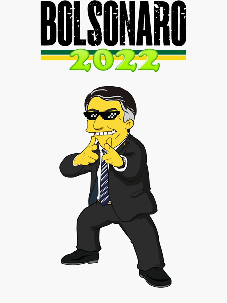 "Bolsonaro 2022 " Sticker for Sale by HumorStyleRS | Redbubble