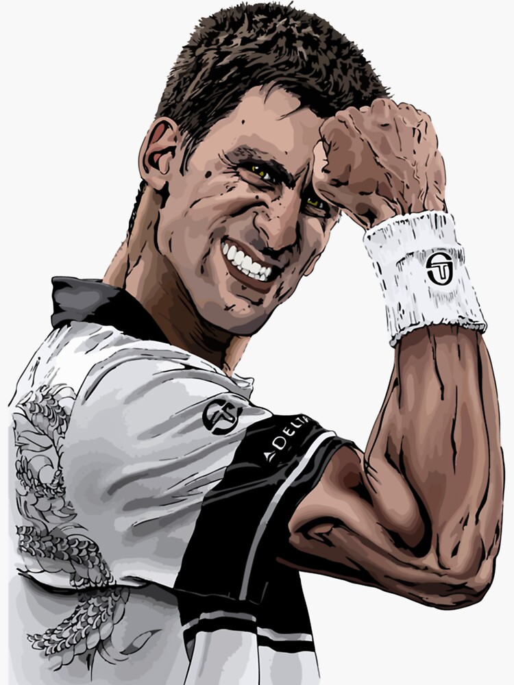 "Design Novak Djokovic 2022 " Sticker for Sale by MemoraGalore | Redbubble