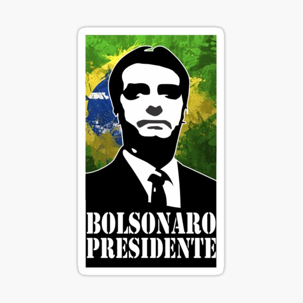 "Bolsonaro Presidente 2018 " Sticker for Sale by HumorStyleRS | Redbubble