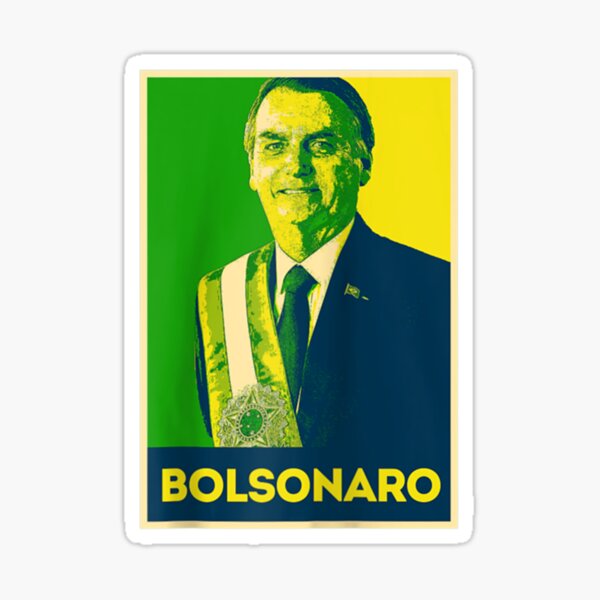 "Bolsonaro Presidente 2022 Brasil " Sticker for Sale by HumorStyleRS ...