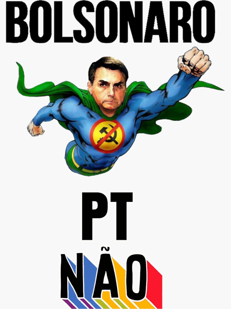 "Bolsonaro, Brasil, Mito, Bolsomito " Sticker for Sale by HumorStyleRS ...
