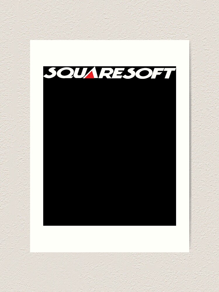 "Final Fantasy Squaresoft Logo" Art Print for Sale by BertrandToussai ...