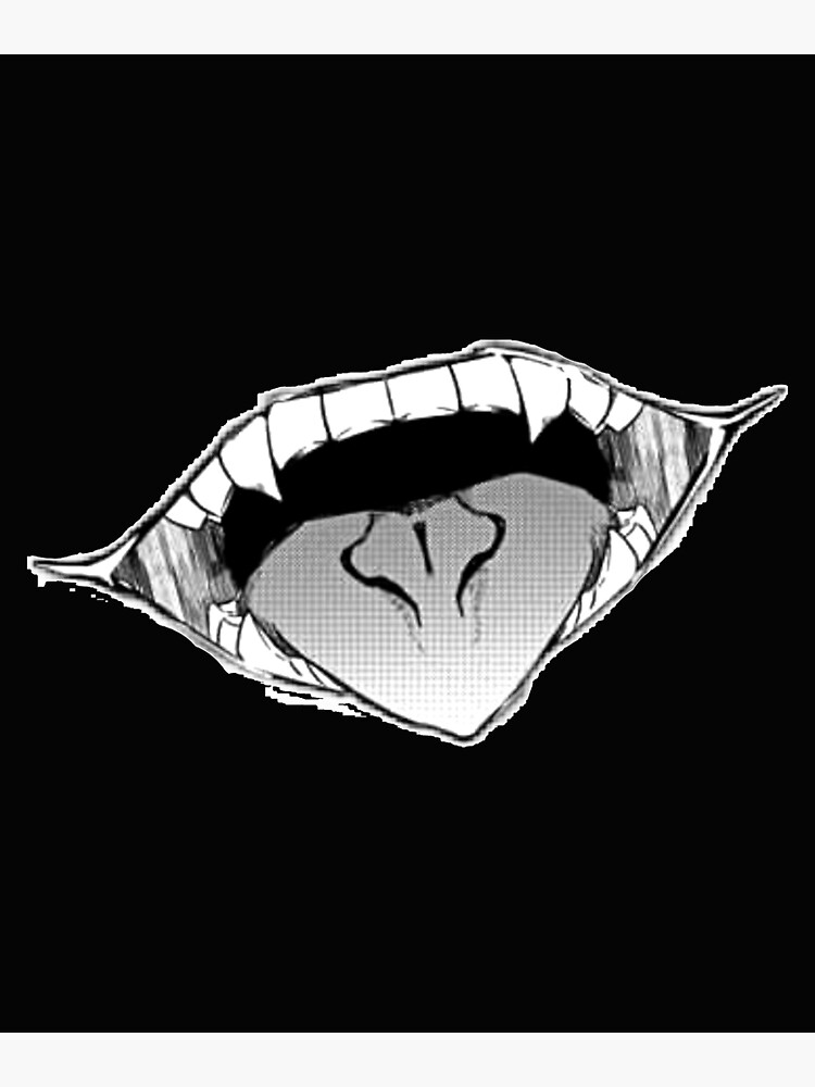 "Sukuna's mouth" Poster for Sale by zarloul | Redbubble