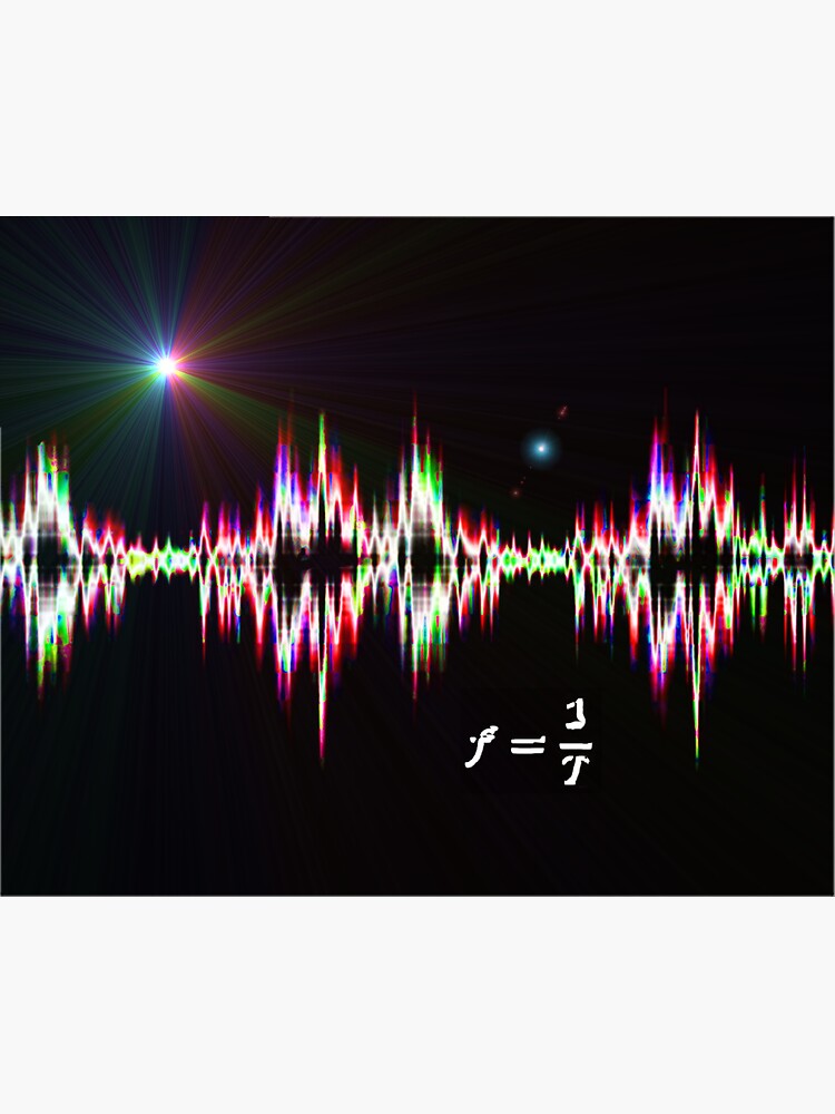 "frequency" Sticker by vartan001 | Redbubble