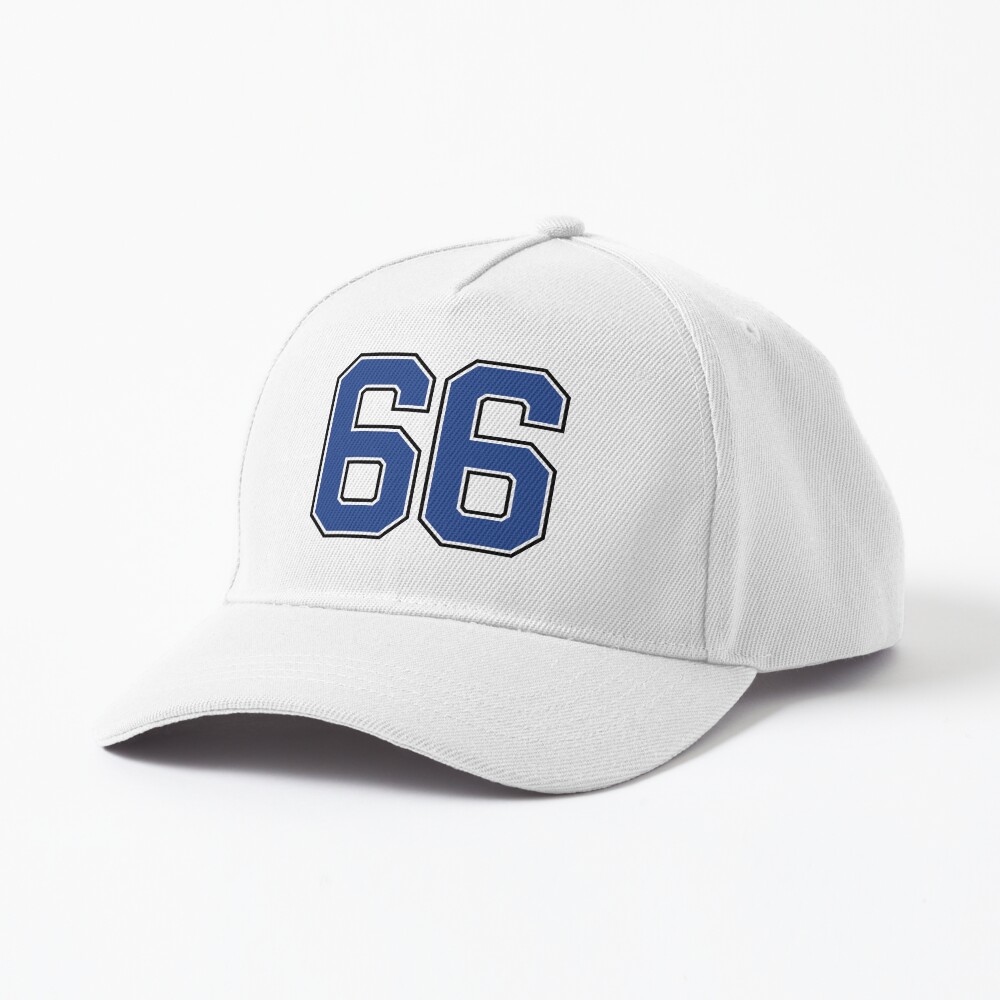 "Number 66 lucky sports jersey sixty six" Sticker for Sale by ...