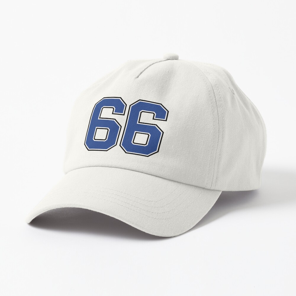 "Number 66 lucky sports jersey sixty six" Sticker for Sale by ...