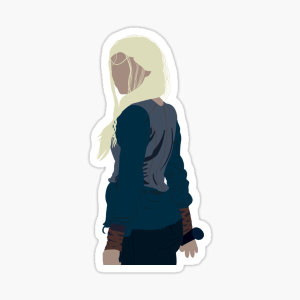 "Ciri " Sticker for Sale by TammyJX | Redbubble