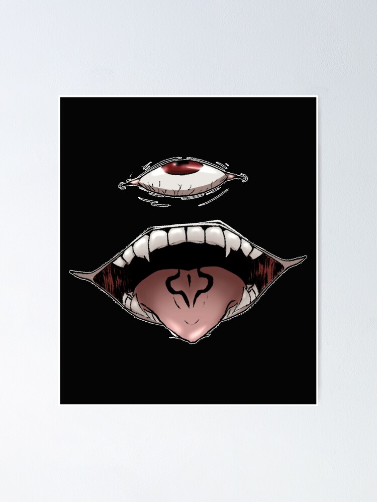 "Sukuna's mouth" Poster for Sale by zarloul | Redbubble