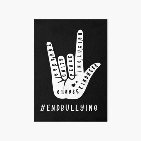"Anti Bullying Love Sign Language Shirt, Orange Day Kindness " Art ...