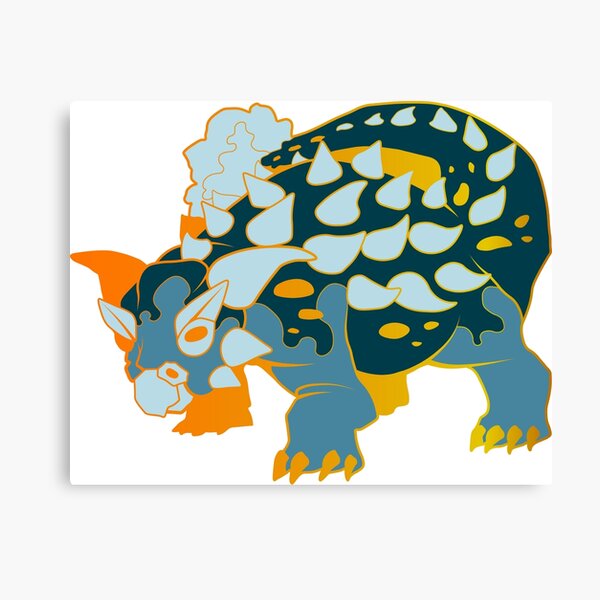 "Ankylosaurus Dinosaur | Blue Prehistoric Fossil Club Tail | Before ...