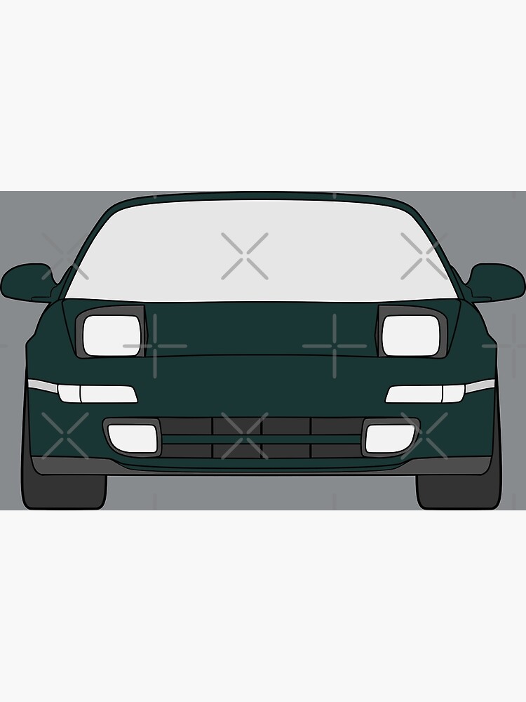 "Toyota MR2 SW20 1989-1999 dark emerald green color" Poster for Sale by ...