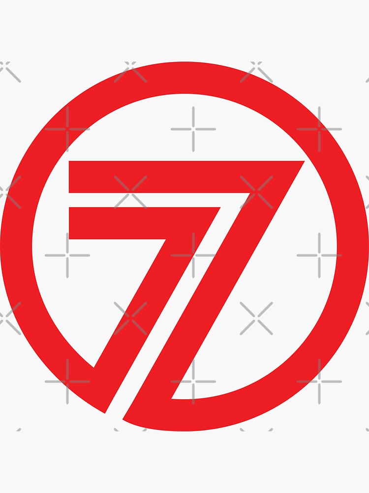 "Channel 7 retro logo" Sticker for Sale by crossesdesign | Redbubble
