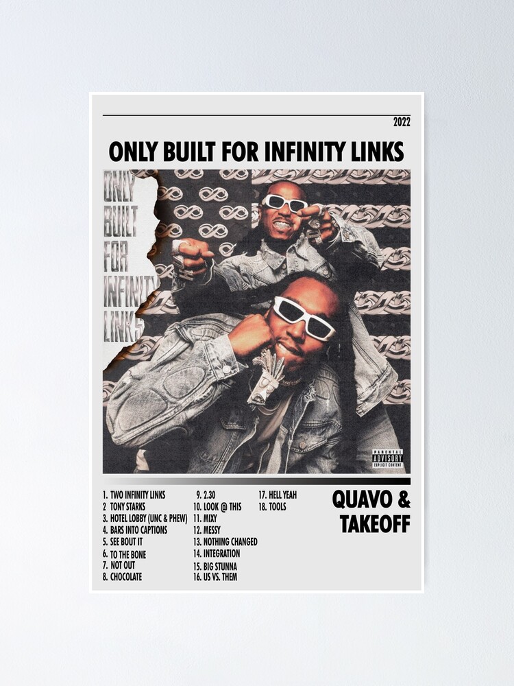 Póster «Póster de la lista de canciones del álbum Only Built For ...