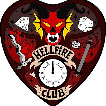 "Stranger Things: Hellfire Club DnD Club Red Version | Dungeons Dragons ...