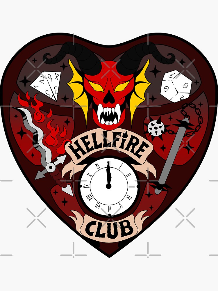 "Stranger Things: Hellfire Club DnD Club Red Version | Dungeons Dragons ...