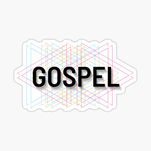 "Gospel" Sticker for Sale by VintageCentury | Redbubble