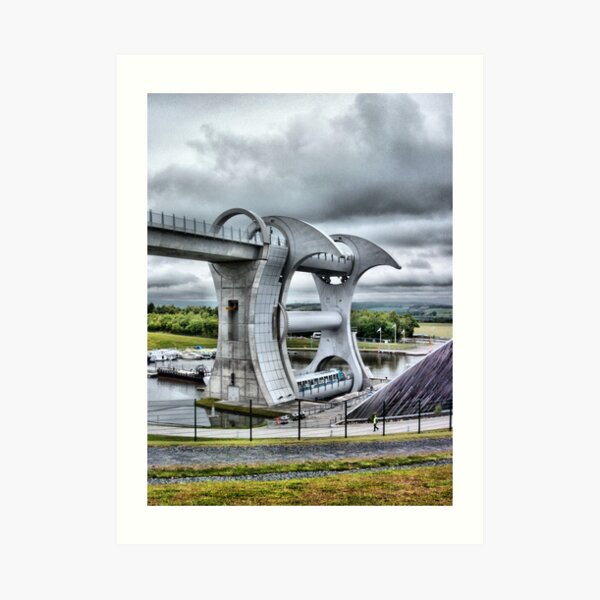 "Falkirk Wheel" Art Print by agurney | Redbubble