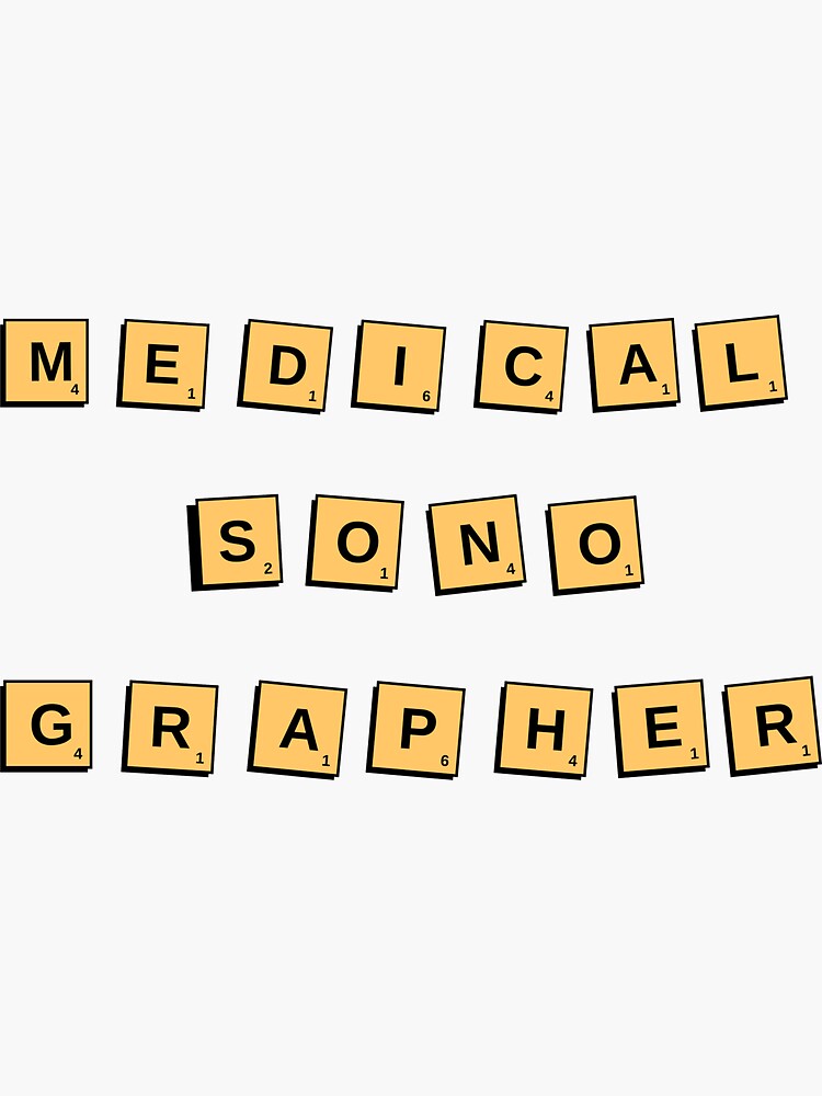 "ultrasound awareness month Ultrasound Tech soundgrapher scrabble ...