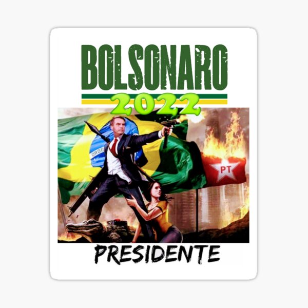 "Bolsonaro 2022 Bolsomito " Sticker for Sale by UmiNakamura | Redbubble