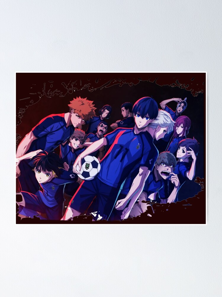 "Blue Lock FAN ART" Poster for Sale by khaled9999 | Redbubble