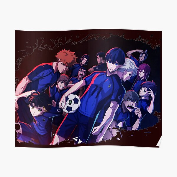 "Blue Lock FAN ART" Poster for Sale by khaled9999 | Redbubble