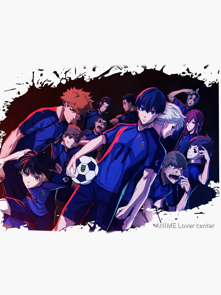 "Blue Lock FAN ART" Sticker for Sale by khaled9999 | Redbubble