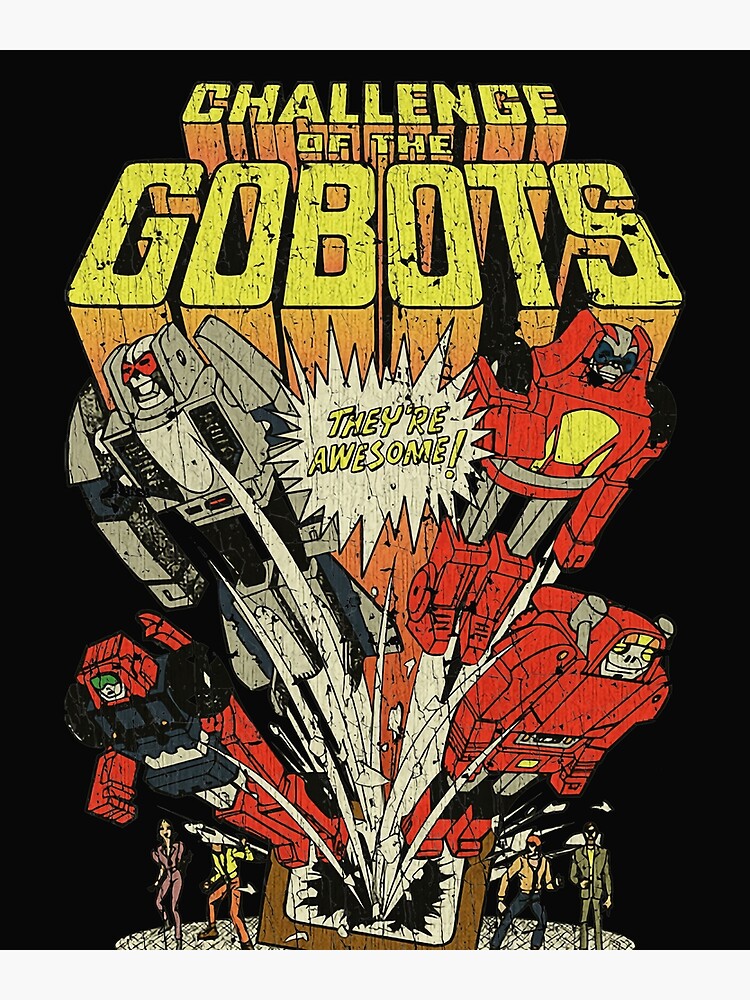 Póster «Desafío de dibujos animados de The GoBots 1984» de ...